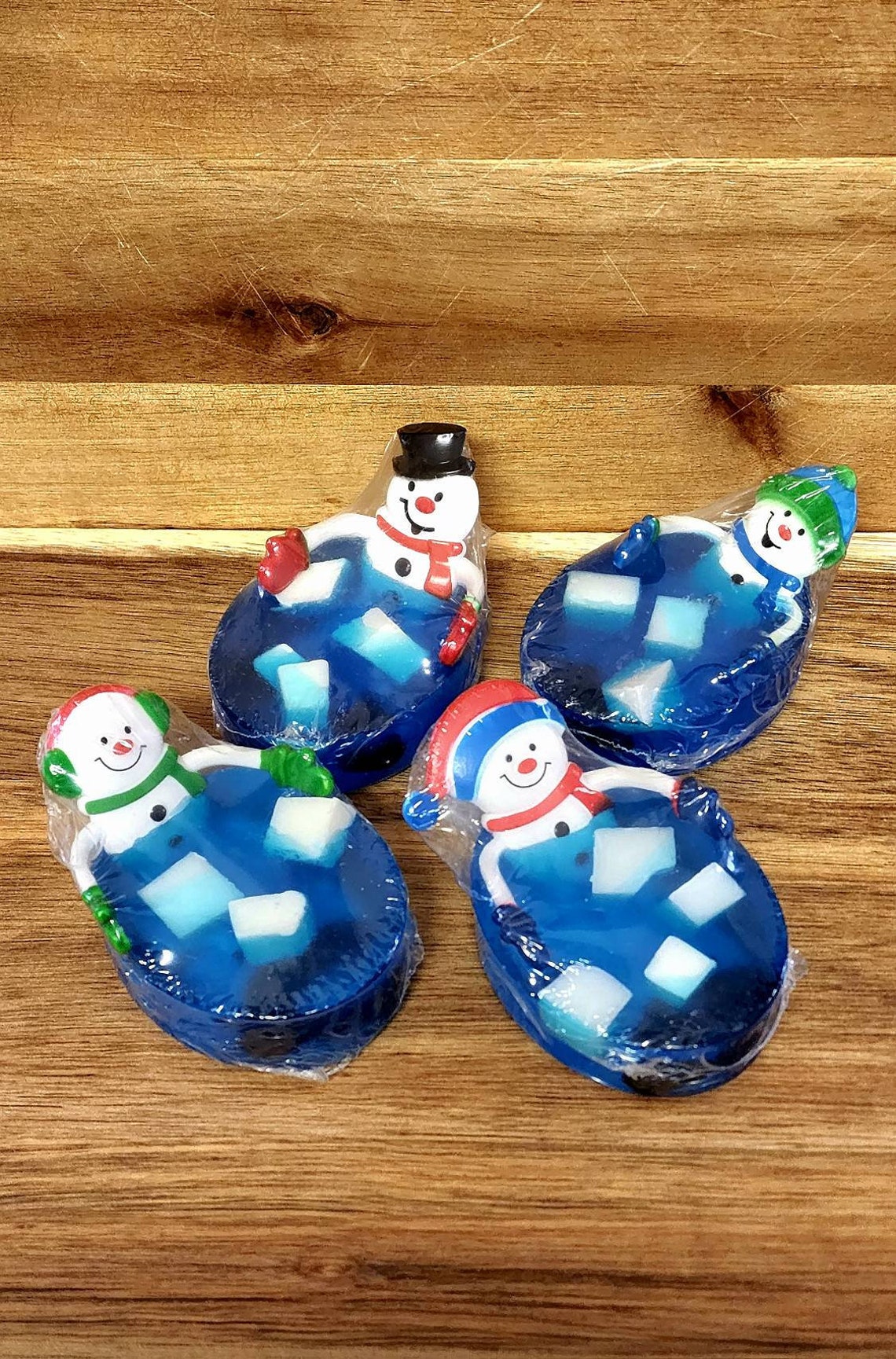 Snowman Soap Kid Soap Bar Soap With Toy Inside for Kids Kid - Etsy