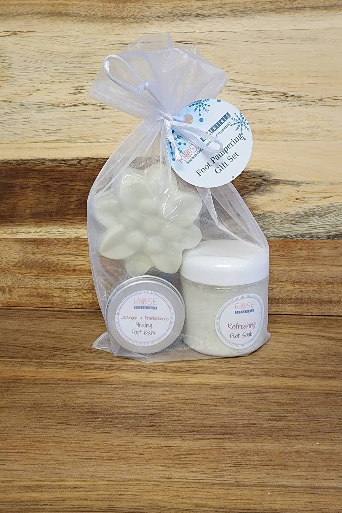 Foot Pampering Set Foot Soak Loofah Soap Foot Balm - Etsy