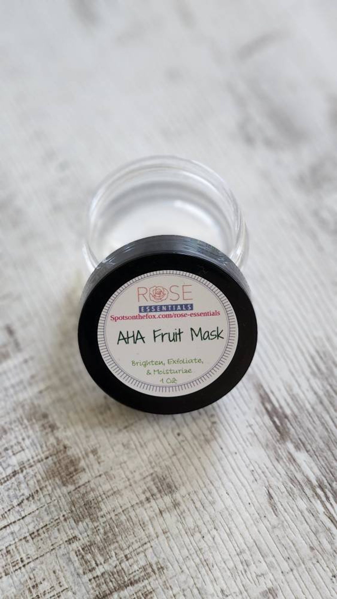 Alpha Hydroxy Acid Fruit Complex Facial Mask, AHA Jelly Face Mask ...