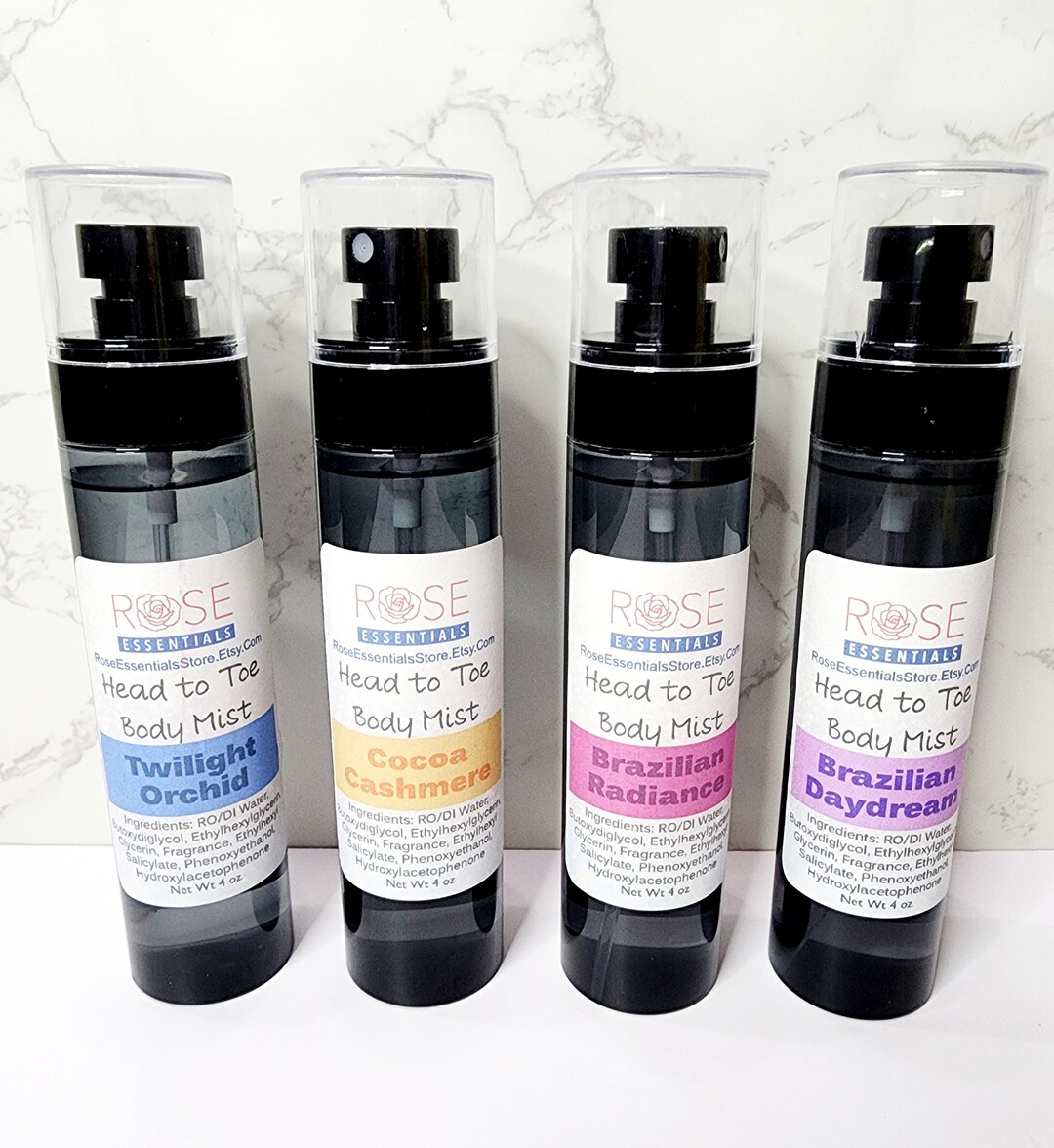 Fragrance Body Spray, Heat to Toe Body Mist, Perfume Spray Gift for ...