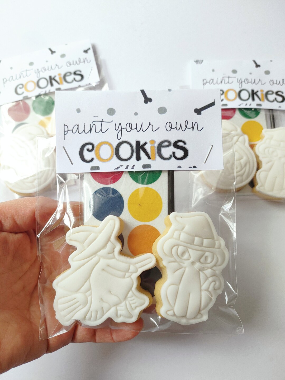 Halloween Party Paint Your Own Cookies /individually Wrapped/halloween ...
