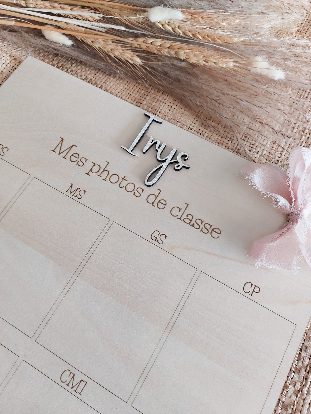 Personalized Back to School Panel Class Photo Frame School Souvenir - Etsy