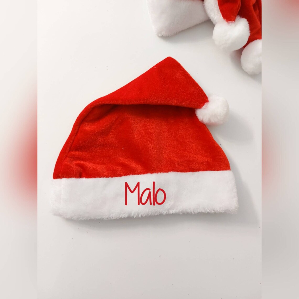 Christmas Hat, Personalized Santa Hat - Etsy