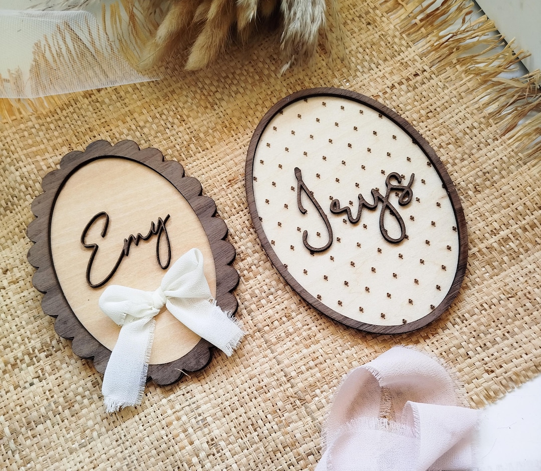 Personalized Wooden First Name – Baby Birth Gift – Children’s Room ...