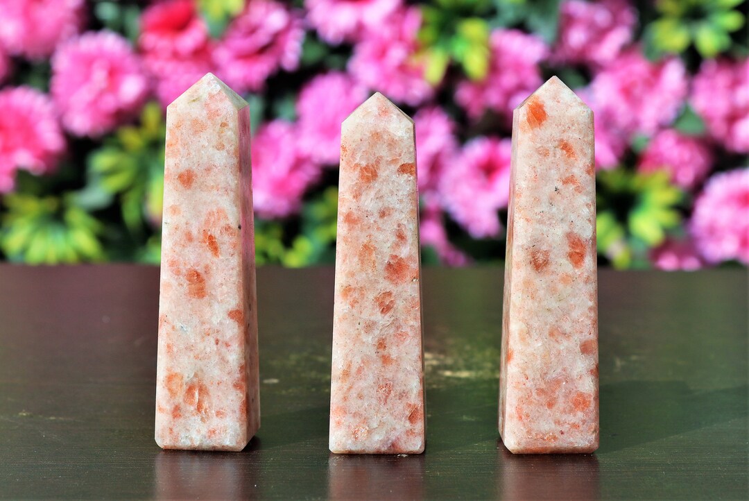 Mini Natural Orange Sunstone Metaphysical Chakra Spirit Stone Hand Made ...