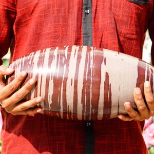 Handcrafted Red Narmada Lingam Extra Large 355MM, Energy Power Stone ...