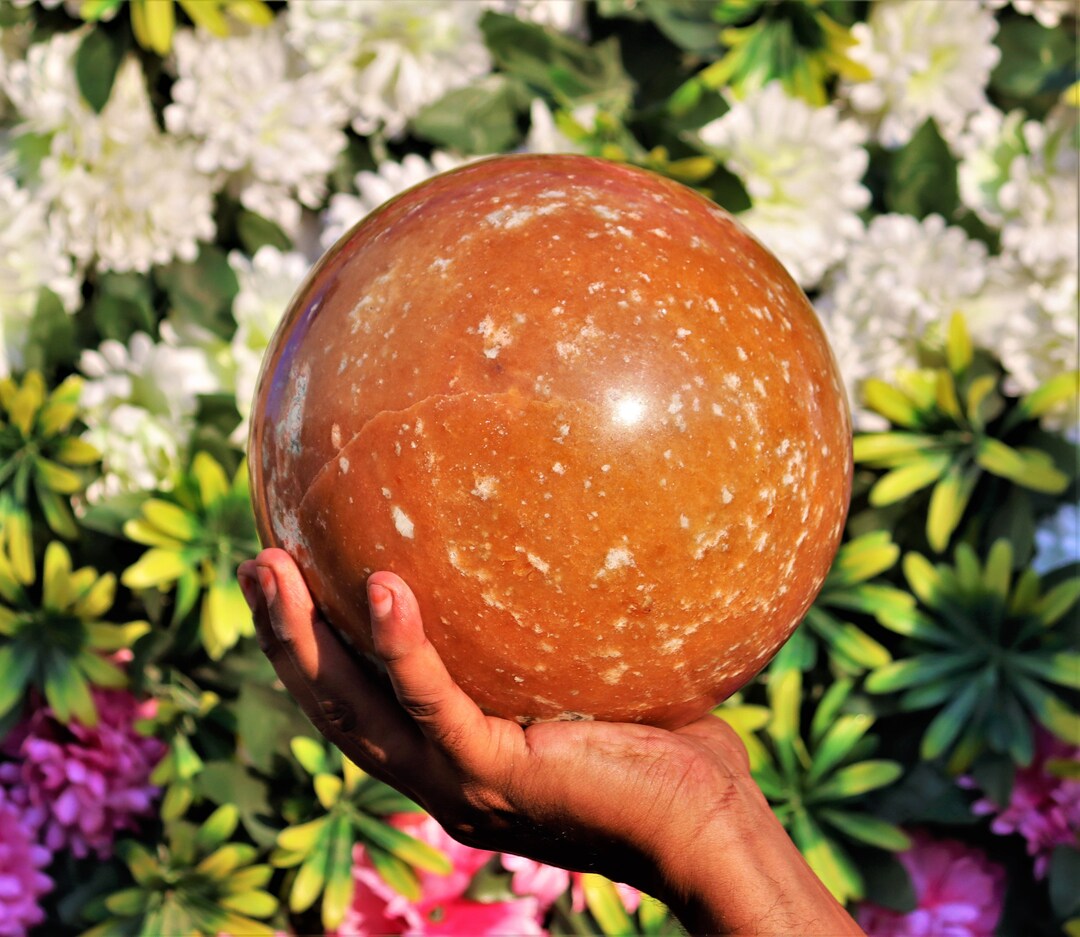 Natural Limonite Meditation Sphere 8 Handmade Reiki Healing Energy ...