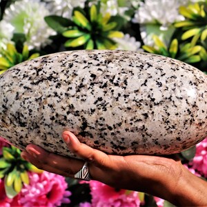 Large 29CM Natural Diorite Healing Aura Spirit Power Energy Chakra ...