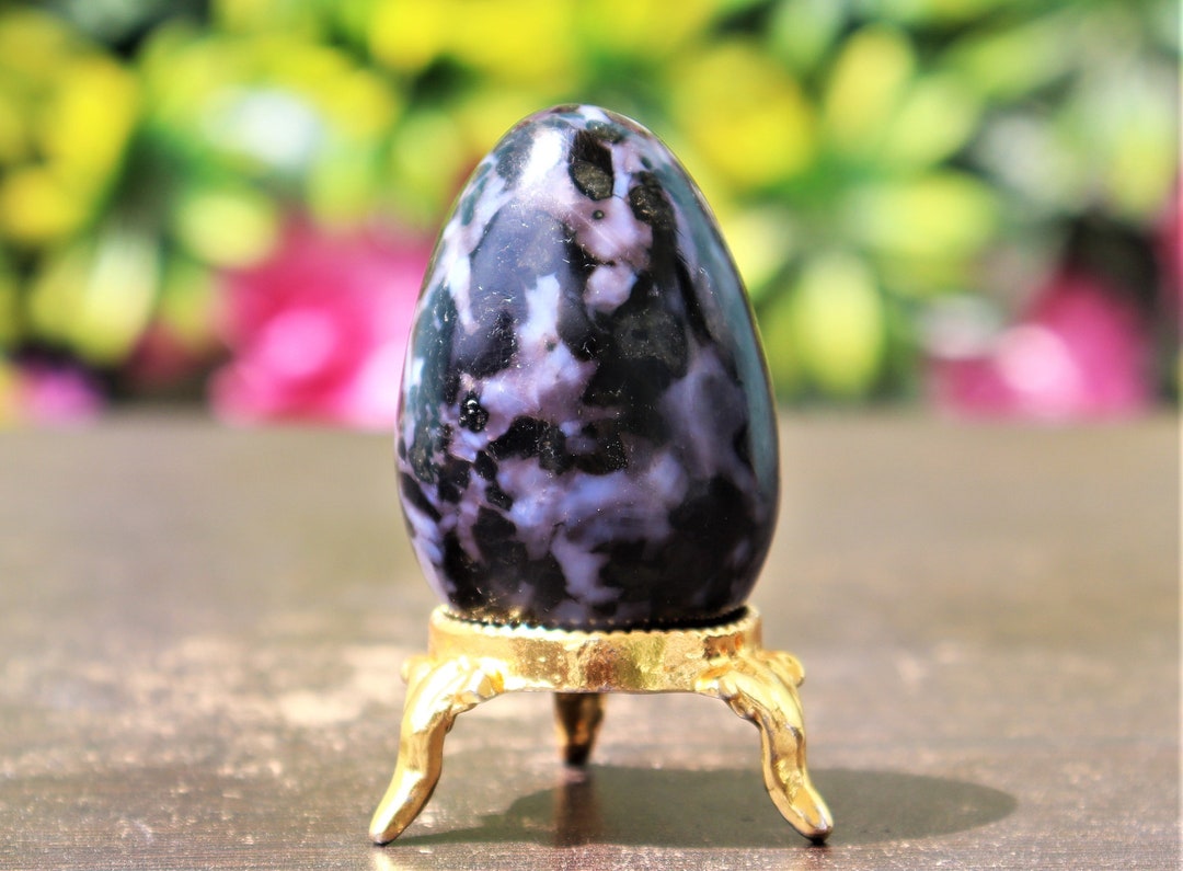 Mini 40MM Blue Gabbro Blue Merlinite for Claiming the Troubled Mind ...