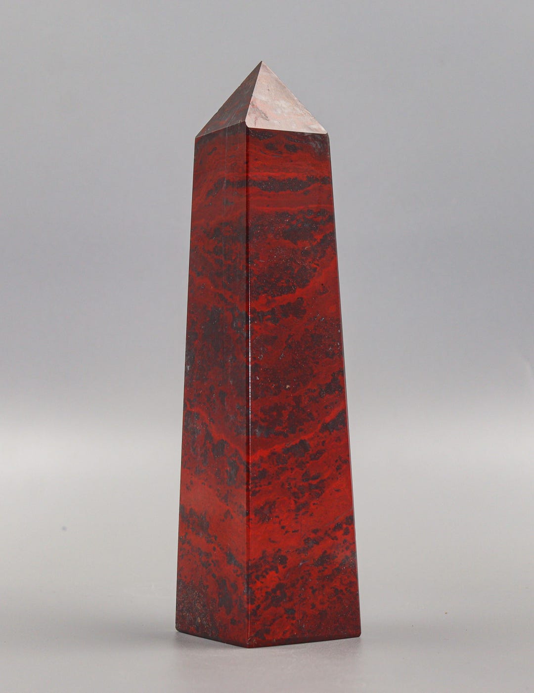 Red Jasper Tower Point, Mineral Specimen, Healer's Stone, 7.5 Inch - Etsy
