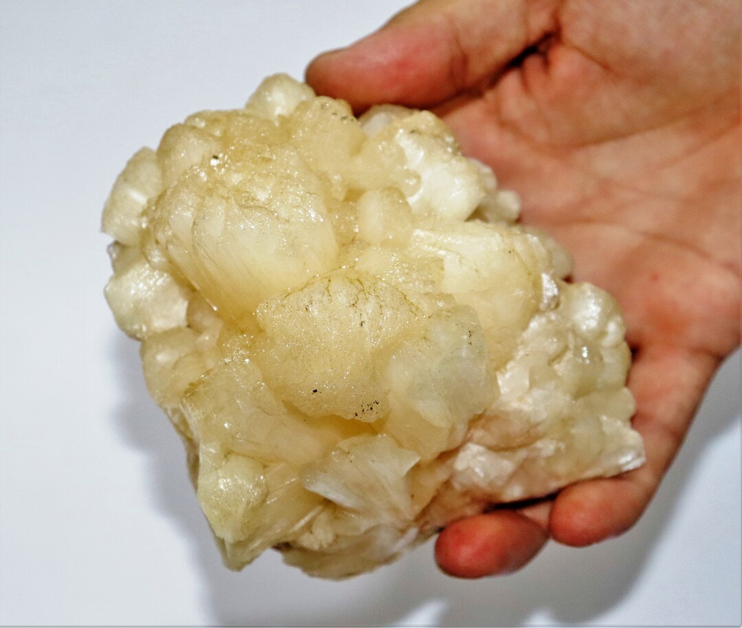 515grams Yellow Stilbite , Stone Cluster Amplifying Energy , Energetic ...