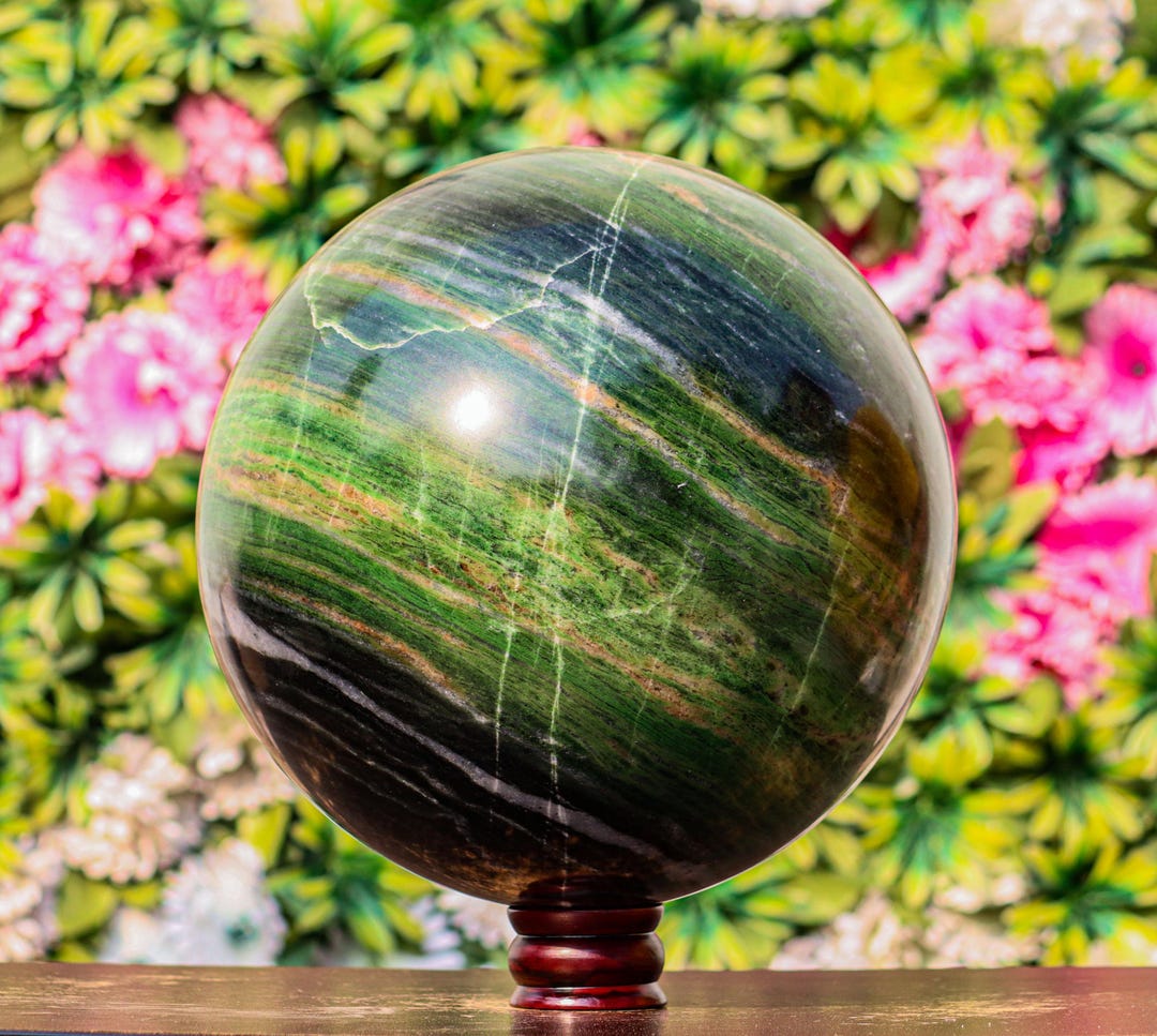 10" Nephrite Jade , for Enhanced Intuition , Prophecy Ball , for ...