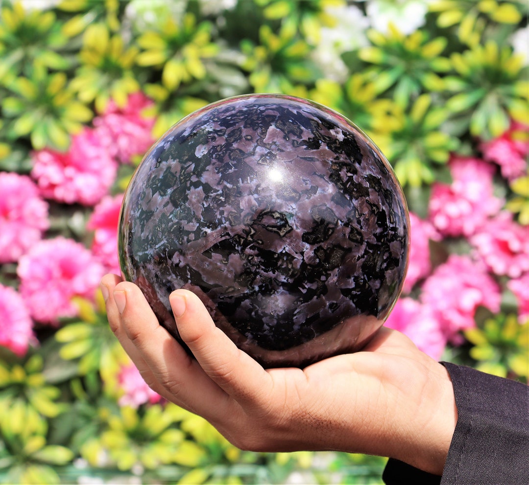 12.5CM Blue Gabbro Blue Merlinite Home Decoration , Energy Balancing ...