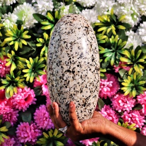 Large 29CM Natural Diorite Healing Aura Spirit Power Energy Chakra ...