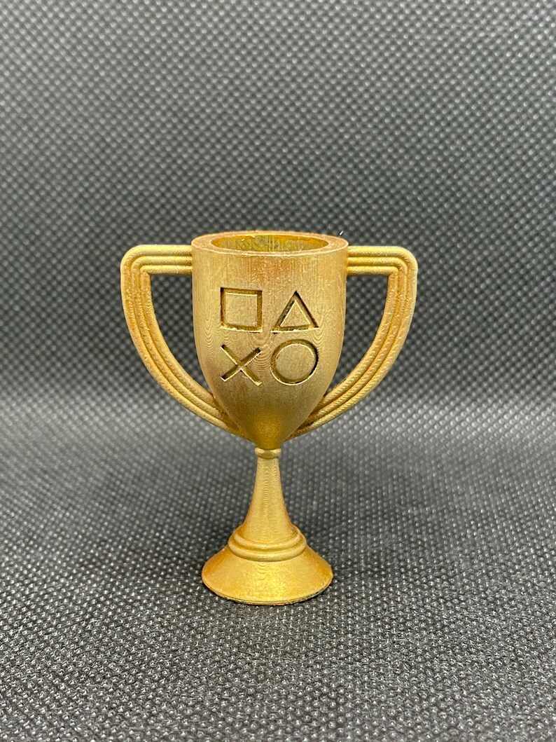 Mini PS5 Playstation 5 Trophies Gold Silver Bronze | Etsy UK