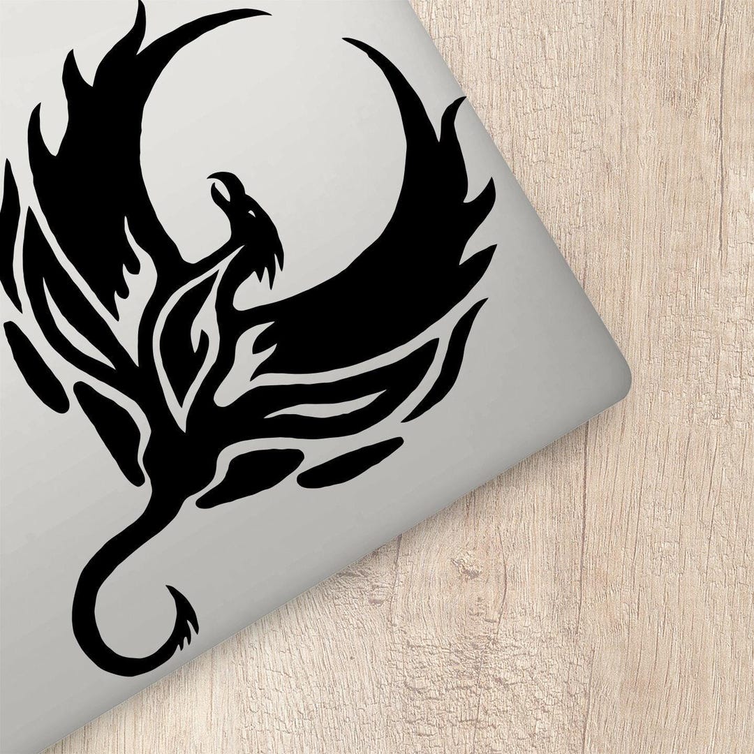 Phoenix Sticker | Bird Stickers for Cars | Mythological Creatures ...
