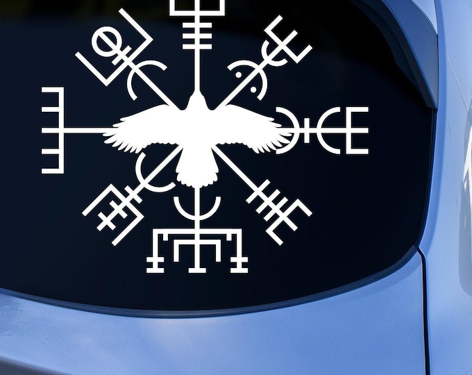 Viking Raven Amulets From Moose Antler – Huginn & Muninn Symbols With ...
