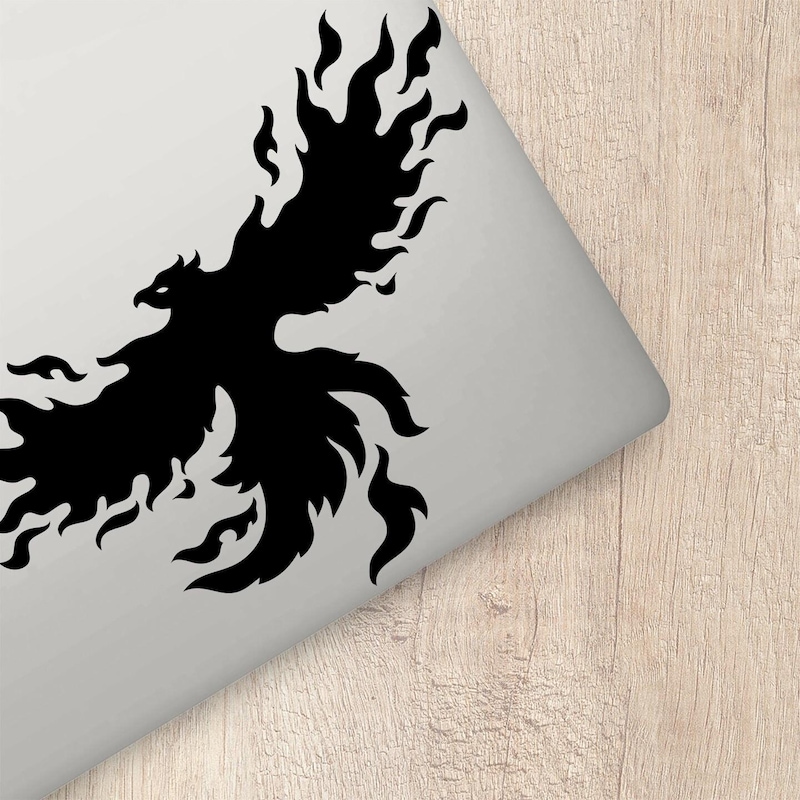 Phoenix Rising Car Decal - Etsy