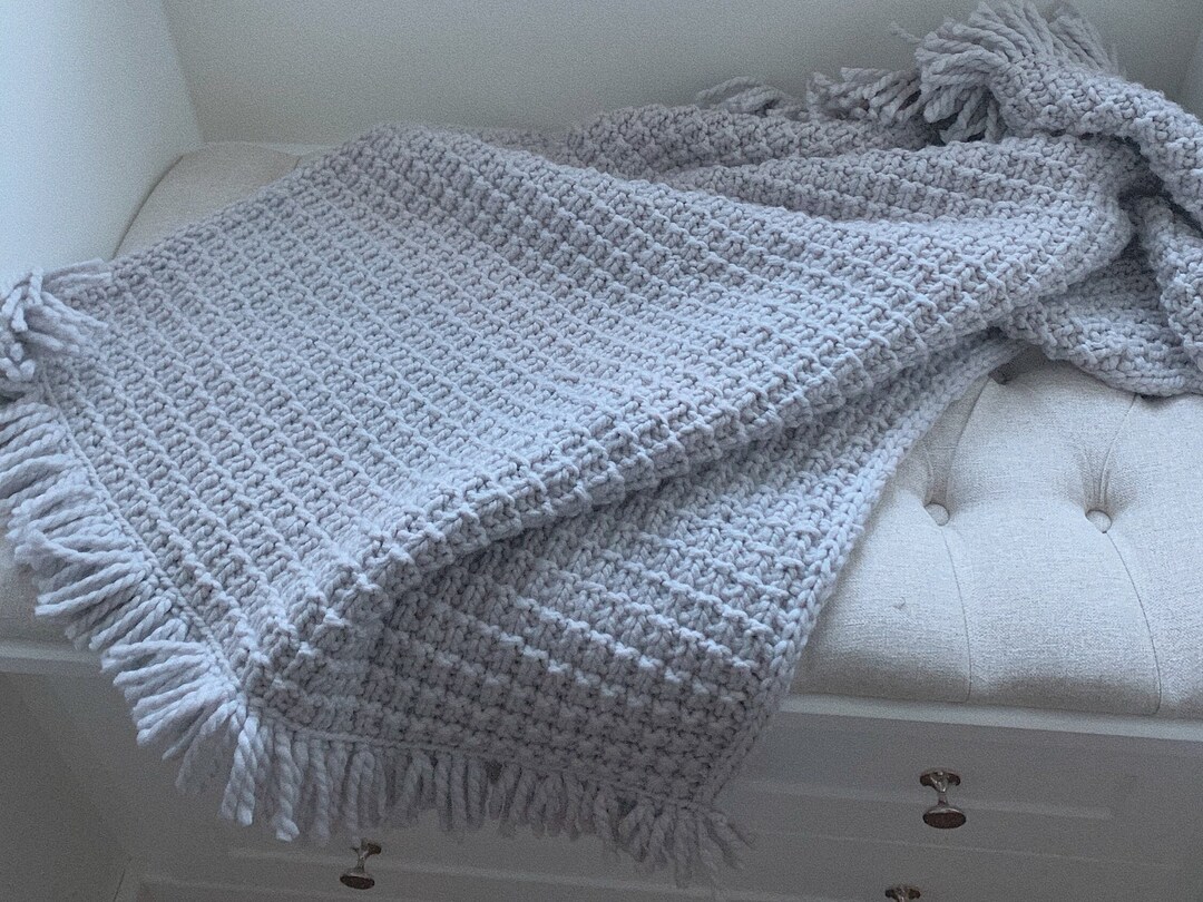 Dover Farm Blanket Knitting Pattern - PDF Download - Etsy