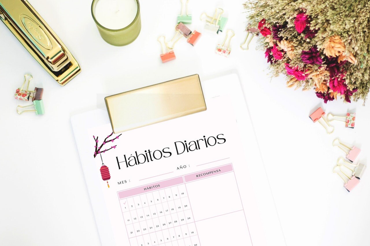 Spanish Daily Planner | Printable Planner | Weekly Planner | Undated ...