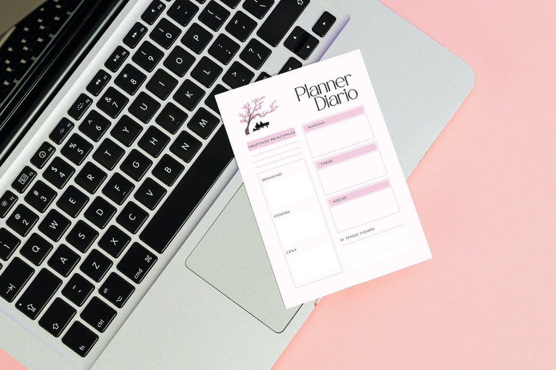 Spanish Daily Planner | Printable Planner | Weekly Planner | Undated ...