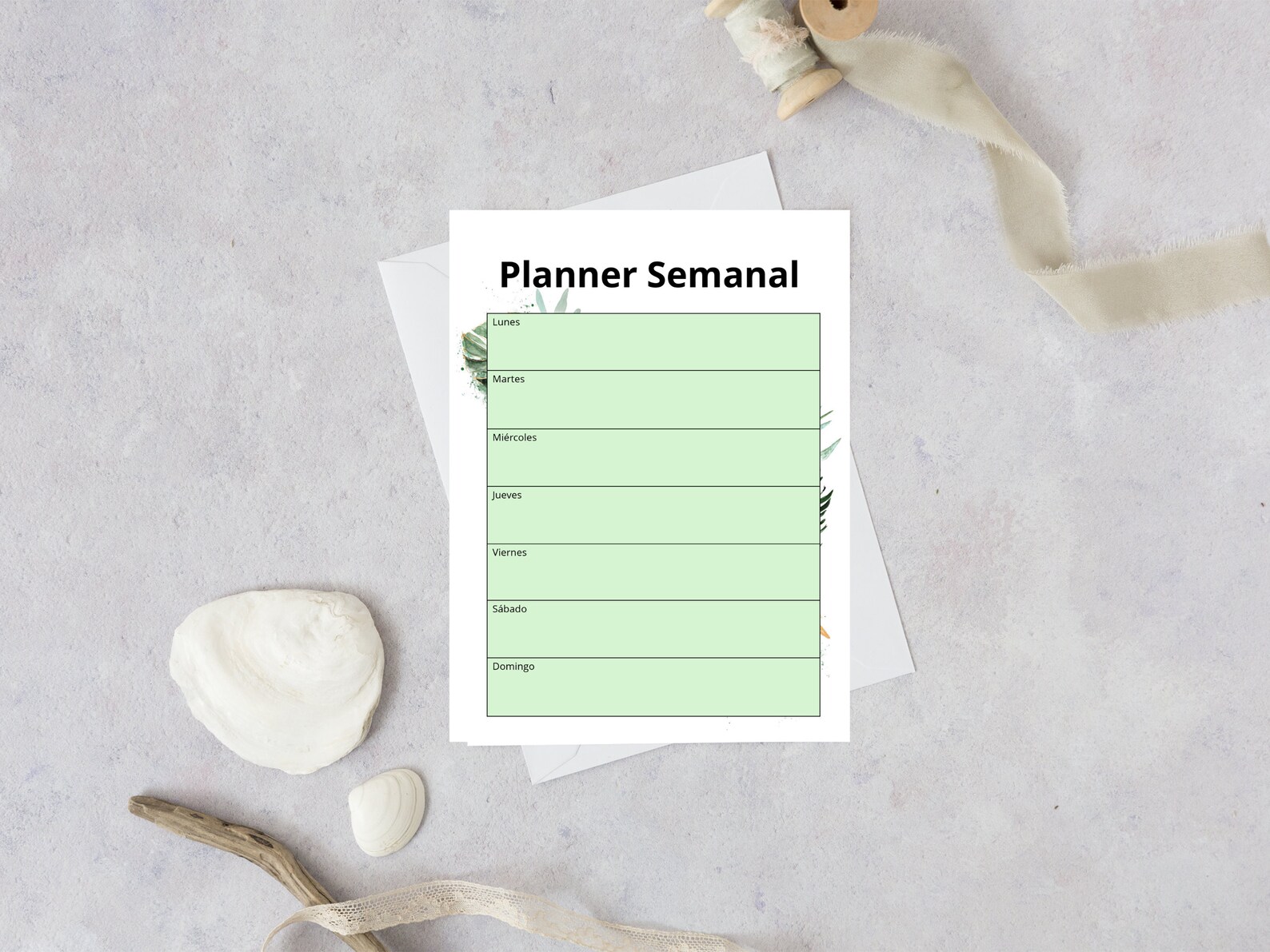 Spanish Daily Planner | Spanish Printable Planner | Weekly Planner ...