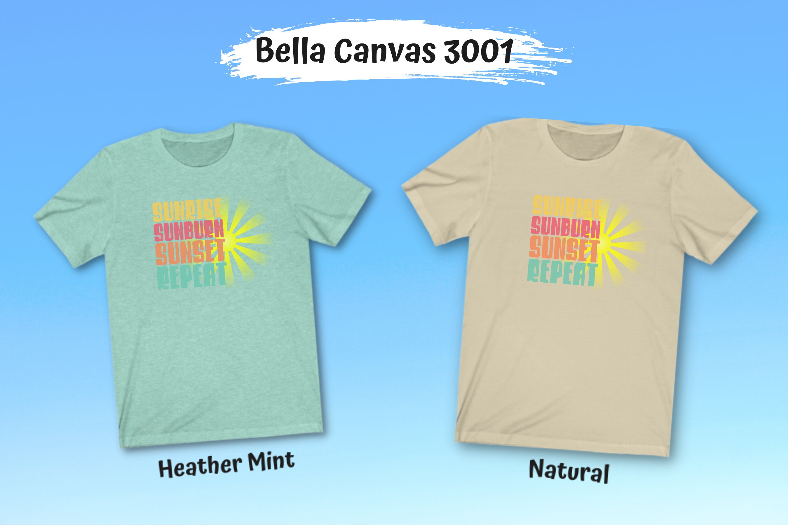 Sunrise Sunburn Sunset Repeat Shirt, Summer Tee for Women, Beach Shirt ...