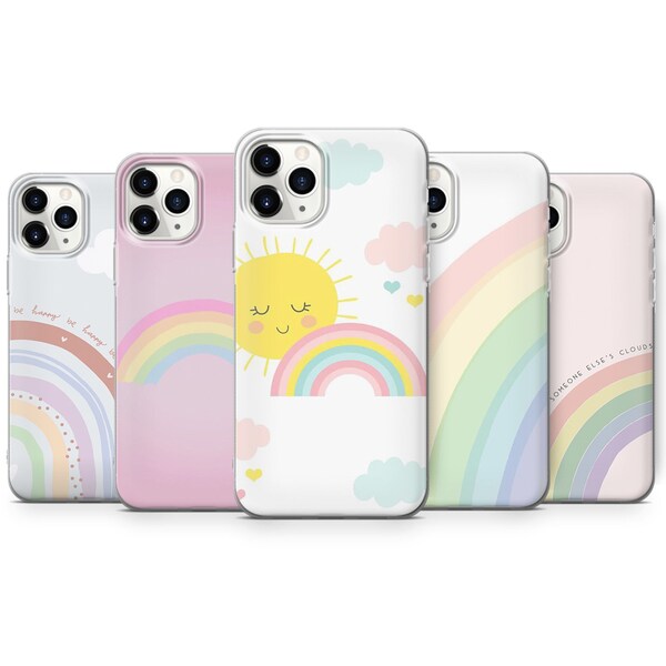 Rainbow Phone Case - Etsy