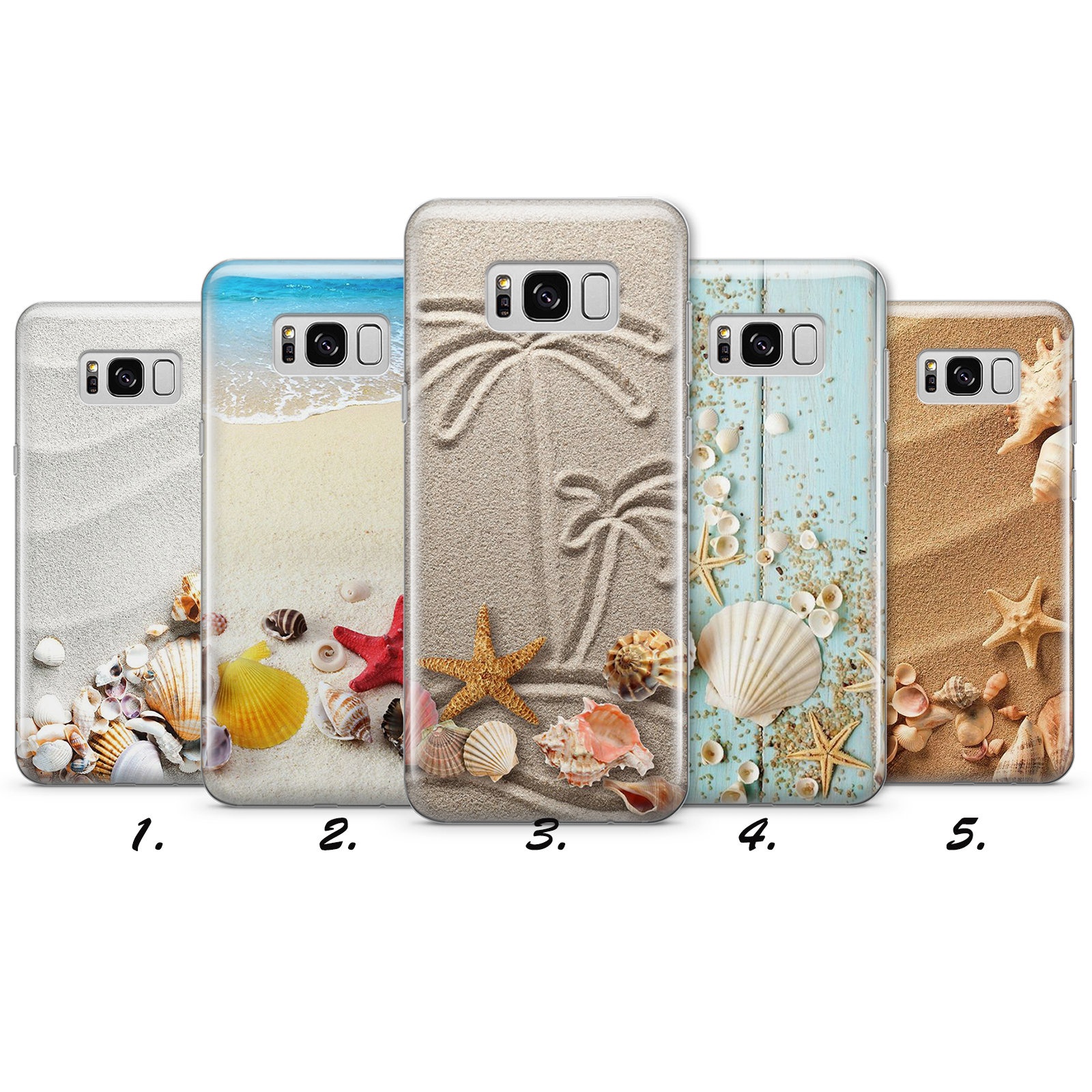 SEASHELL Tropical Sea Ocean Beach Silicone Phone Case Cover - Etsy