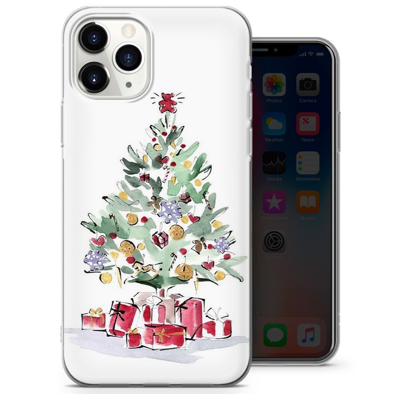 CHRISTMAS Iphone Case Gift Wrap Paper Winter Festive Thin - Etsy