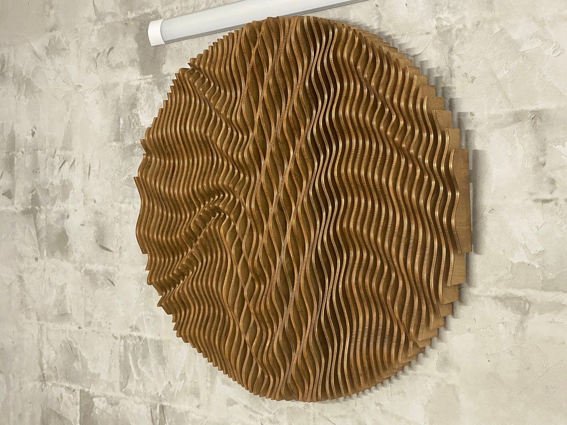 Parametric Wood Wall Art - Etsy