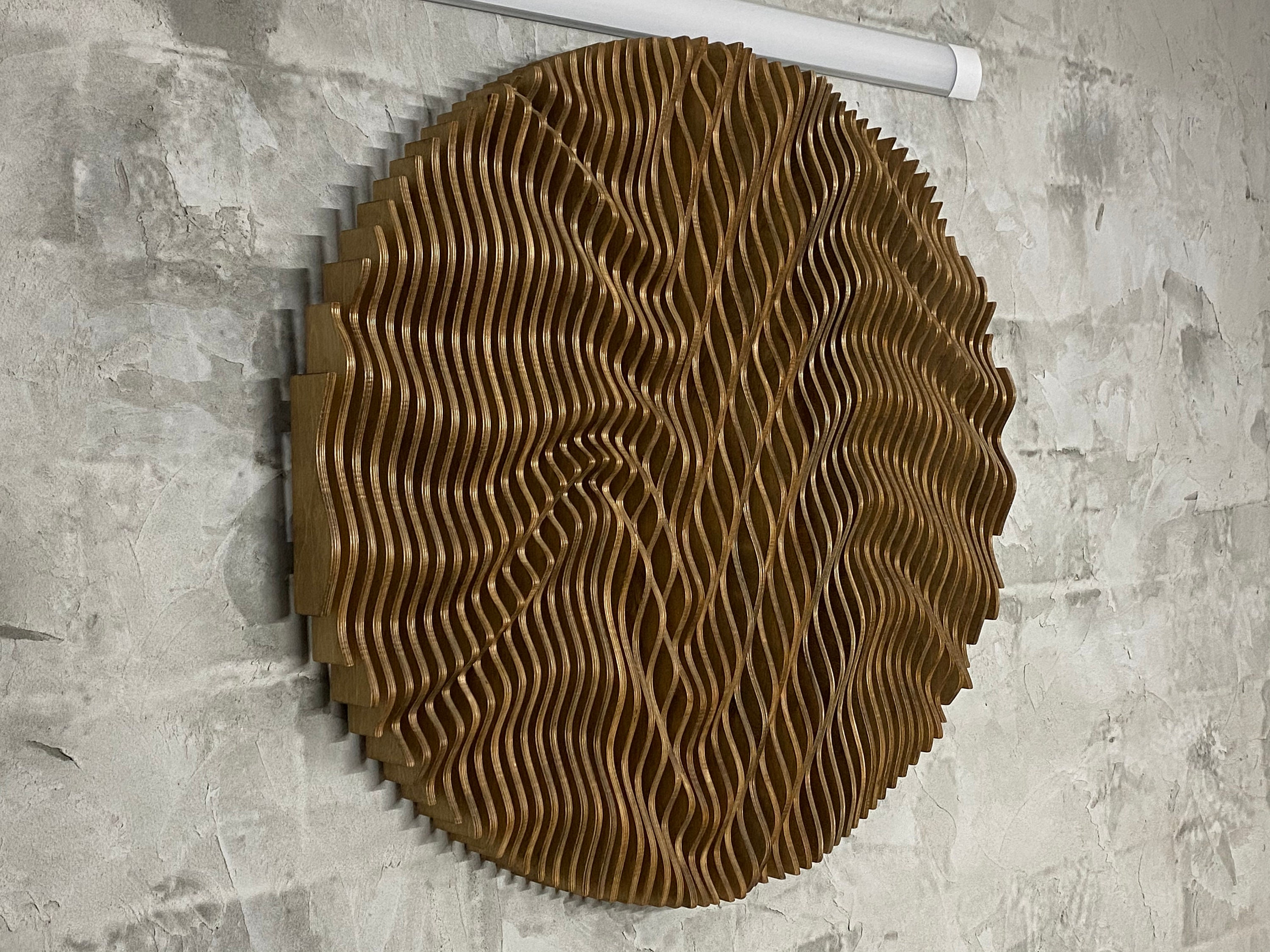 Parametric Wood Wall Art - Etsy