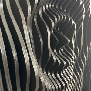 Parametric Wall Art Wood Wall Decor Parametric Design Wood Wall Art ...