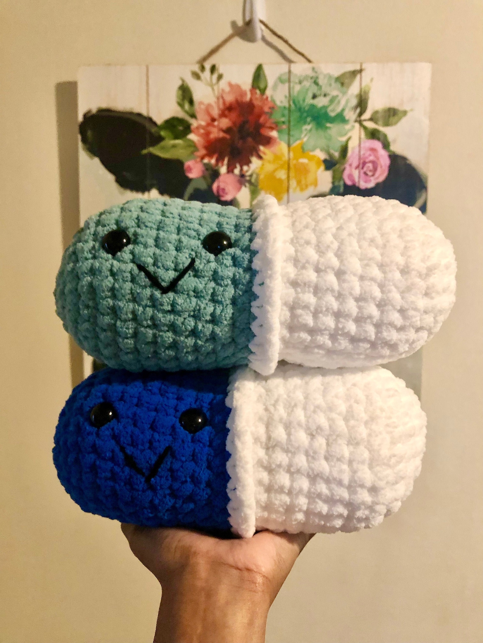 Crochet Chill Pill Plush Toy Medication Reminder Mental - Etsy