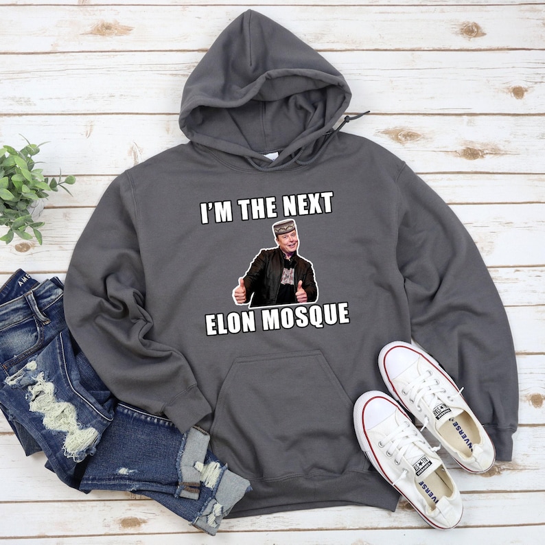 Elon Mosque Hoodie: Islamic Gifts Humor and Islamic Gift (ramadan Gift ...