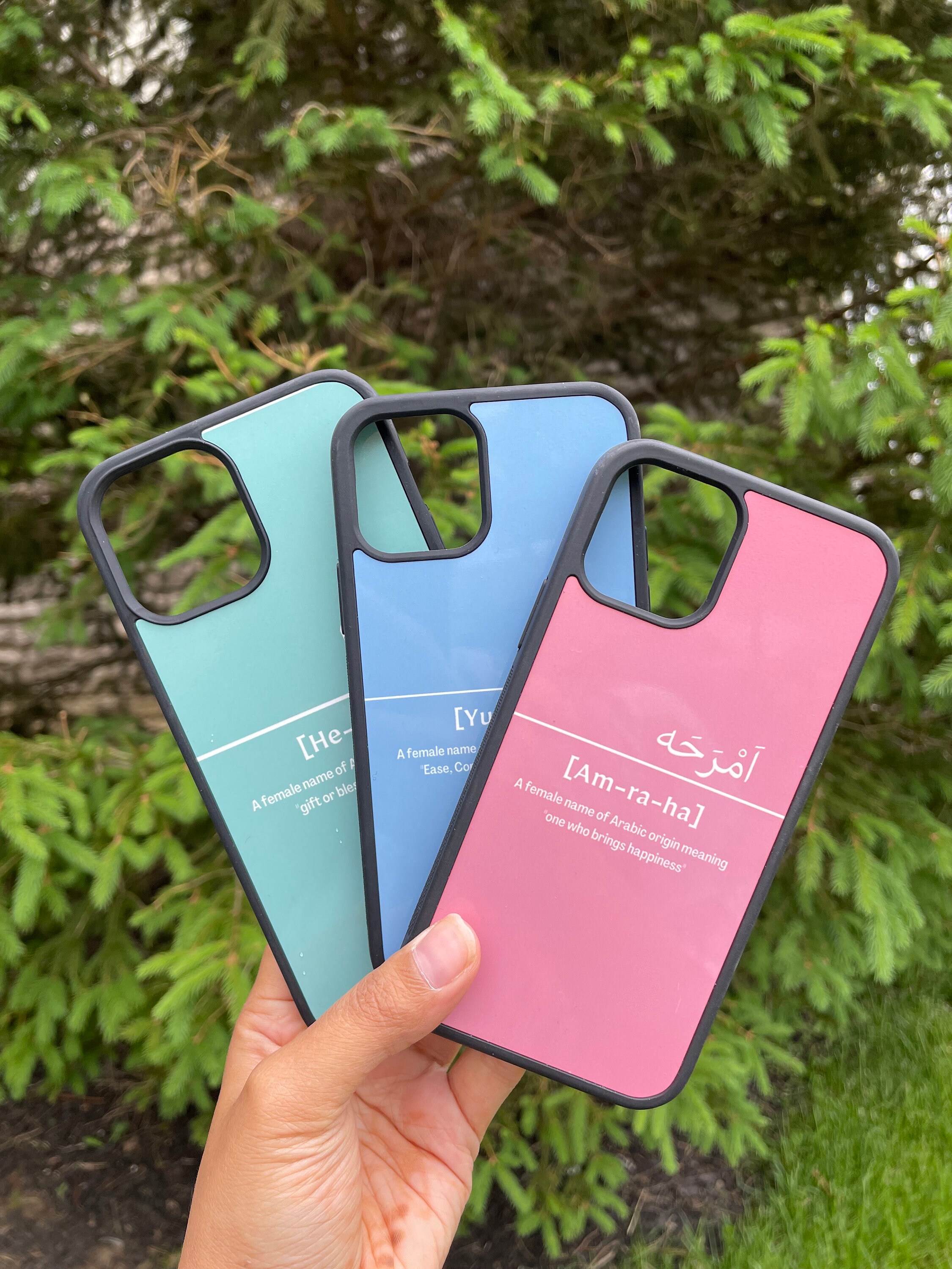 Custom Arabic Name Iphone Case for Iphone and Android Arabic - Etsy