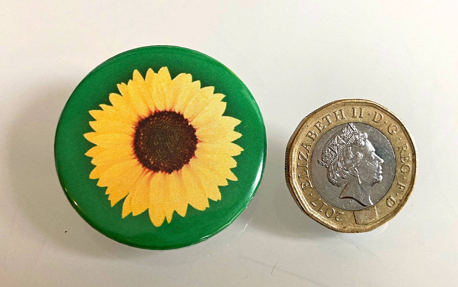 Sunflower Hidden Disability Badge Pin 38mm/1.5 Inches - Etsy