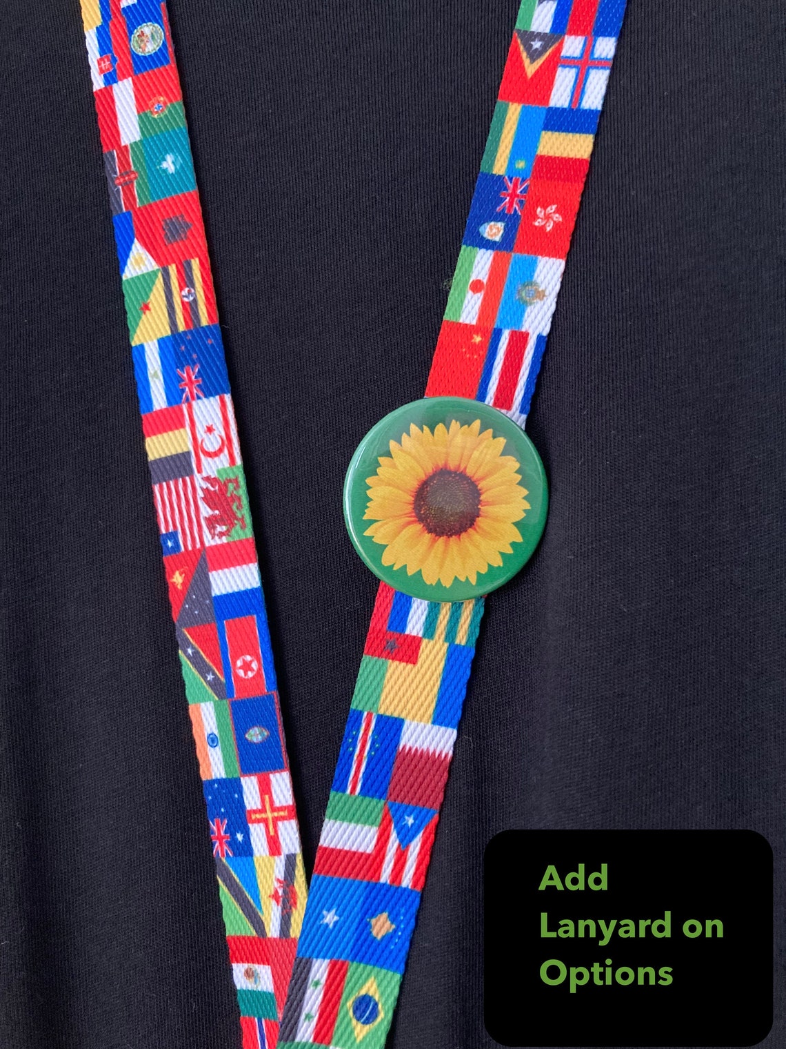 Sunflower Hidden Disability Badge Pin 38mm/1.5 Inches - Etsy
