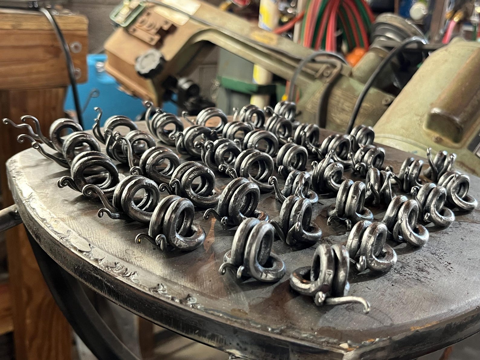 Metal Snail Sculpture - Etsy