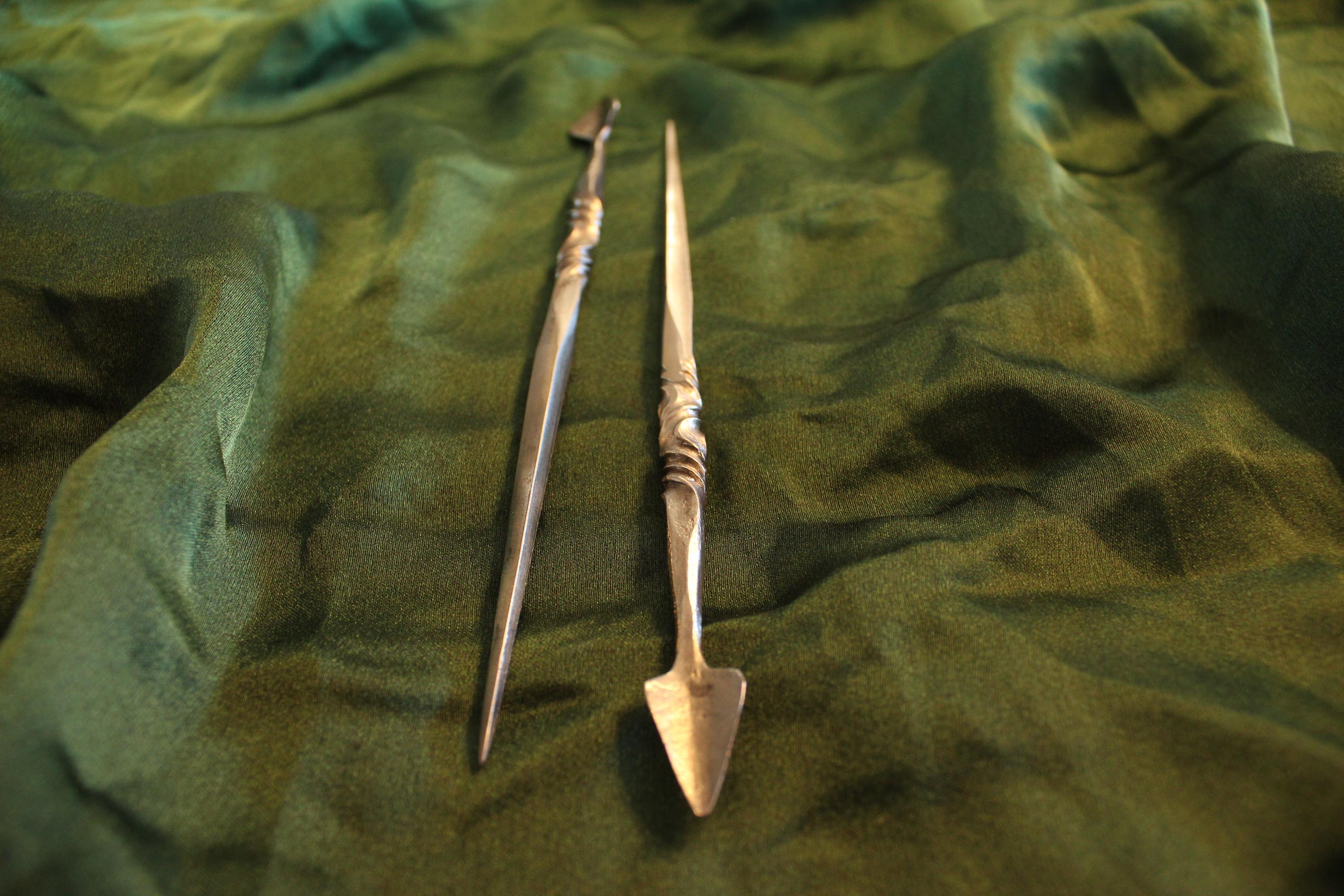 Scoop Pick, Hand-forged Steel Smoking Tool - Etsy