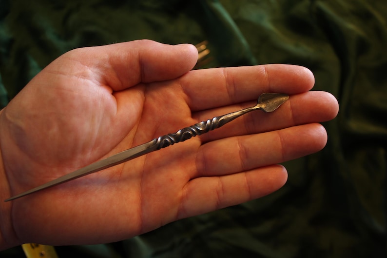 Scoop Pick, Hand-forged Steel Smoking Tool - Etsy