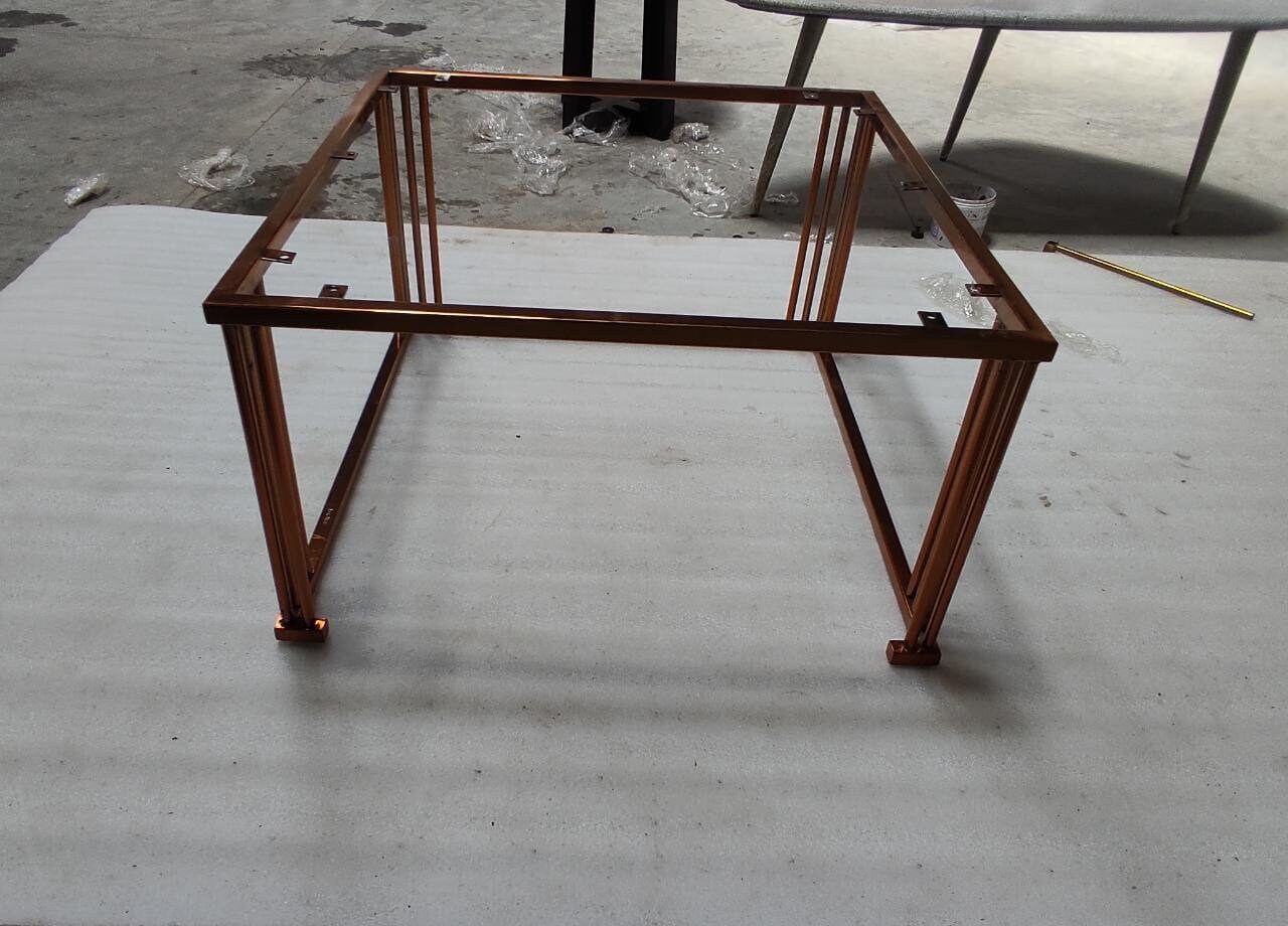Stainless Steel Square Table Base: Epoxy Resin River Table Stand - Etsy