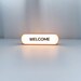Welcome Sign Lamp, Welcome Lightbox, Entrance Light Sign, Welcome Desk ...