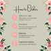 Floral Nikah Nama | Watercolor Floral Islamic Wedding Contract | Pastel ...