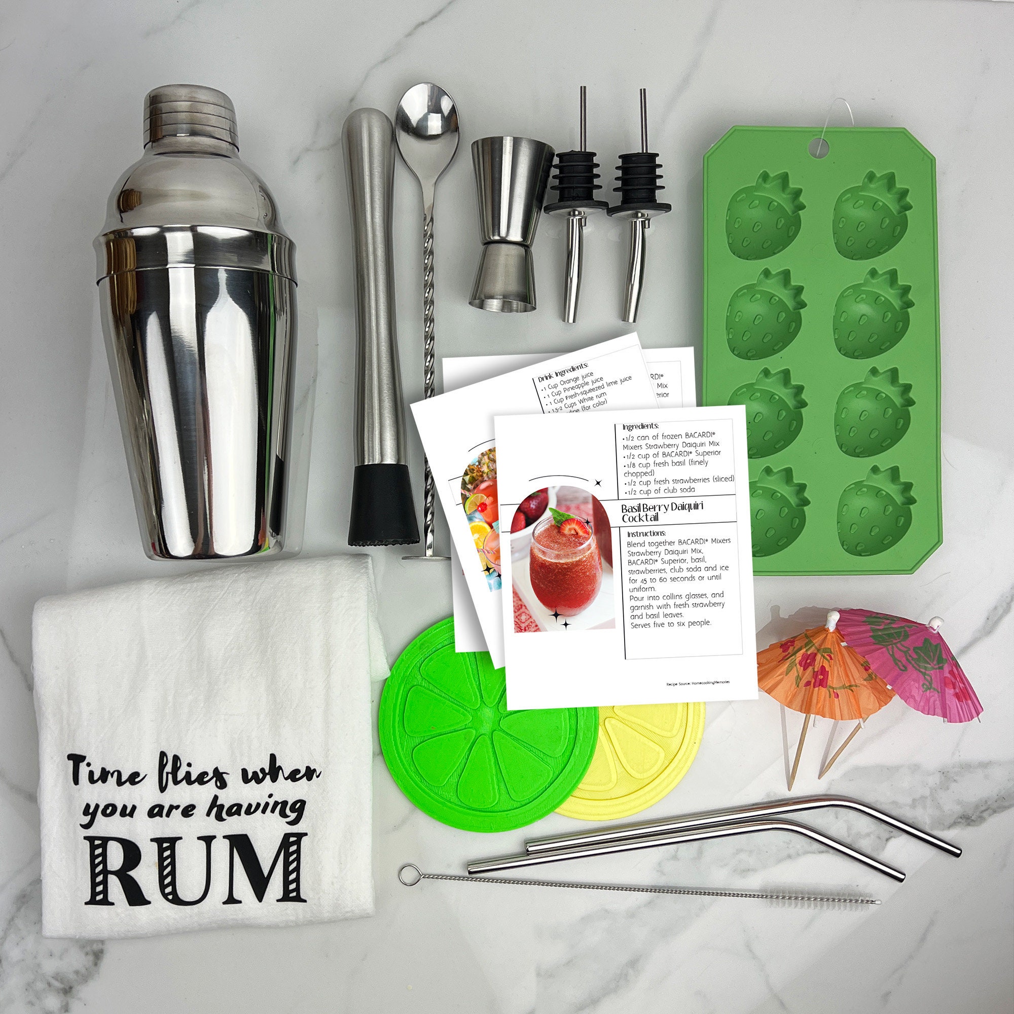 Cocktail Gift Box Fruit Cocktail Gift Cocktail Shaker Kit - Etsy