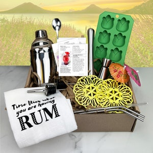 Cocktail Gift Box, Fruit Cocktail Gift, Cocktail Shaker Kit, Bartender ...