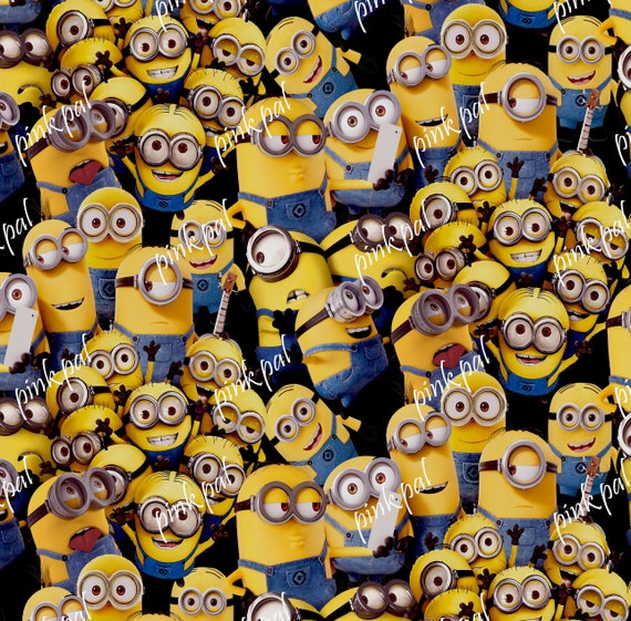 Papercraft Paper, Party & Kids Seamless File Glitter Minion etna.com.pe