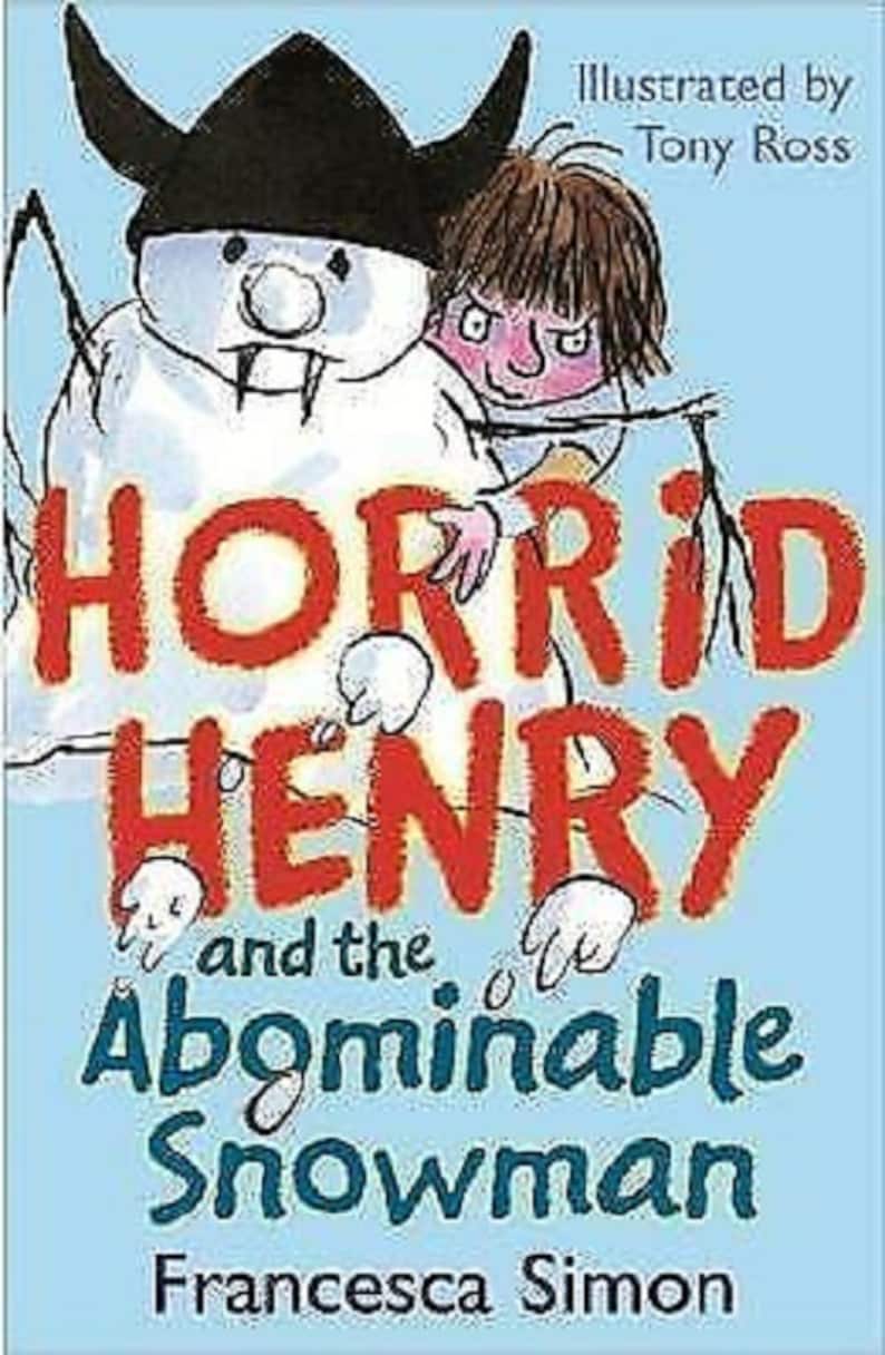 Horrid Henry and the Abominable Snowman: Book 16 by Francesca - Etsy