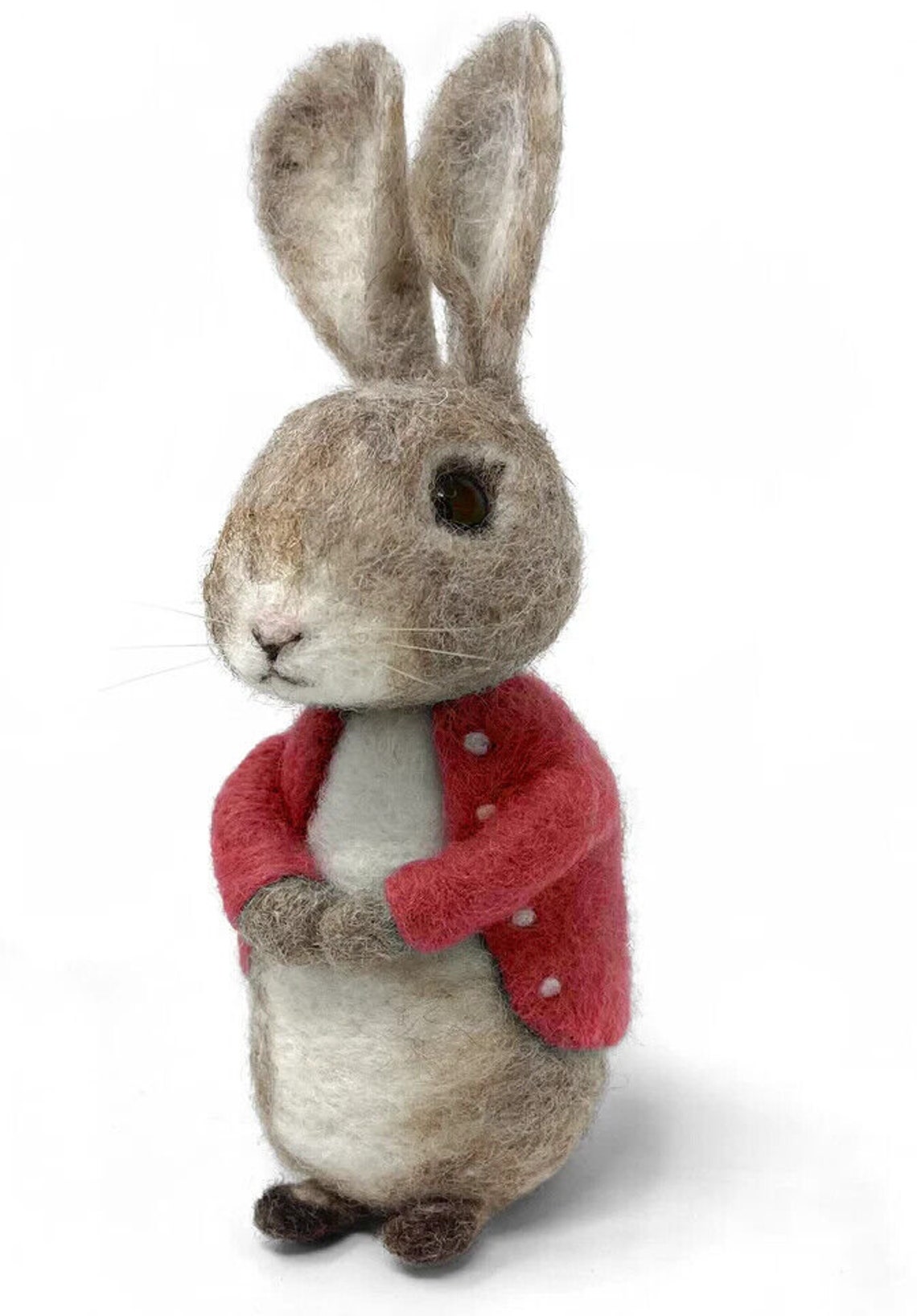The Crafty Kit Company 'bertie Bunny' Needle Felting Kit - Etsy