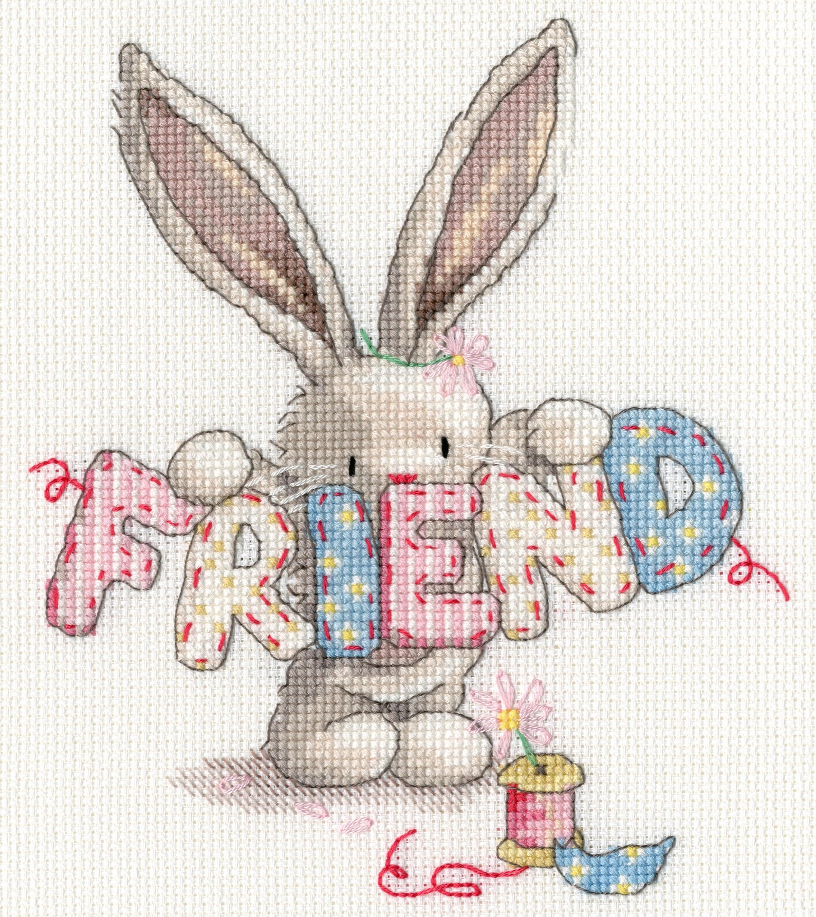 Bothy Threads 'bebunni Friend' Cross Stitch Kit - Etsy